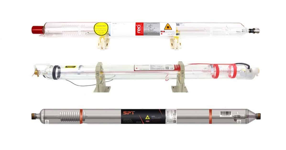 SPT/EFR/YongLi/RecI Laser Tube For CO2 Laser Machine 6040 6090 1390 ...