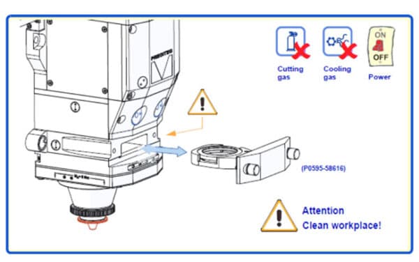 Lens Protection Glass Amada# 71570026, DA50919 – A 5016125